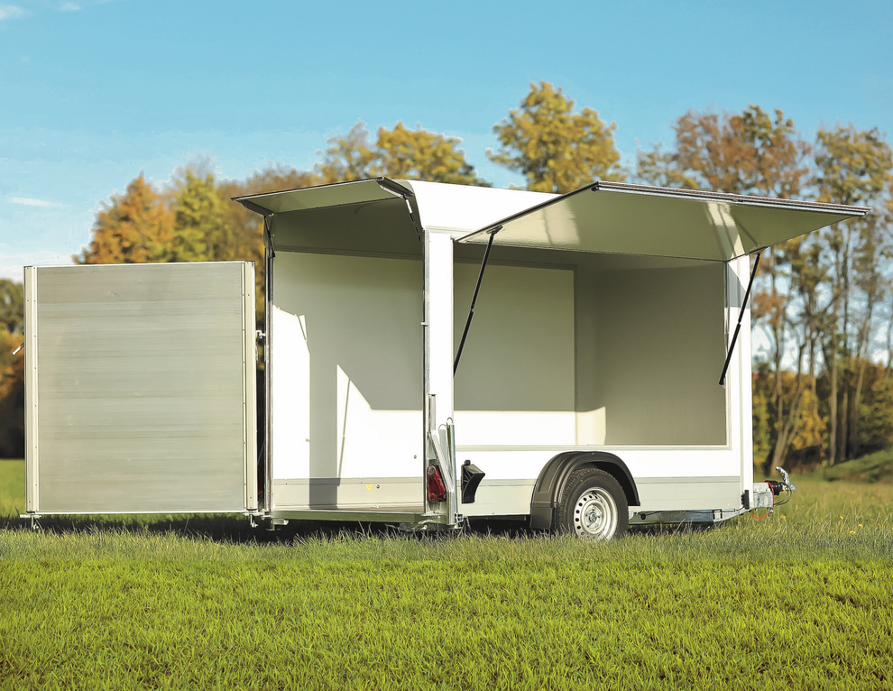 Debon C300 Box Trailer With Side Opening Hatch. – Jayray Vehicle ...